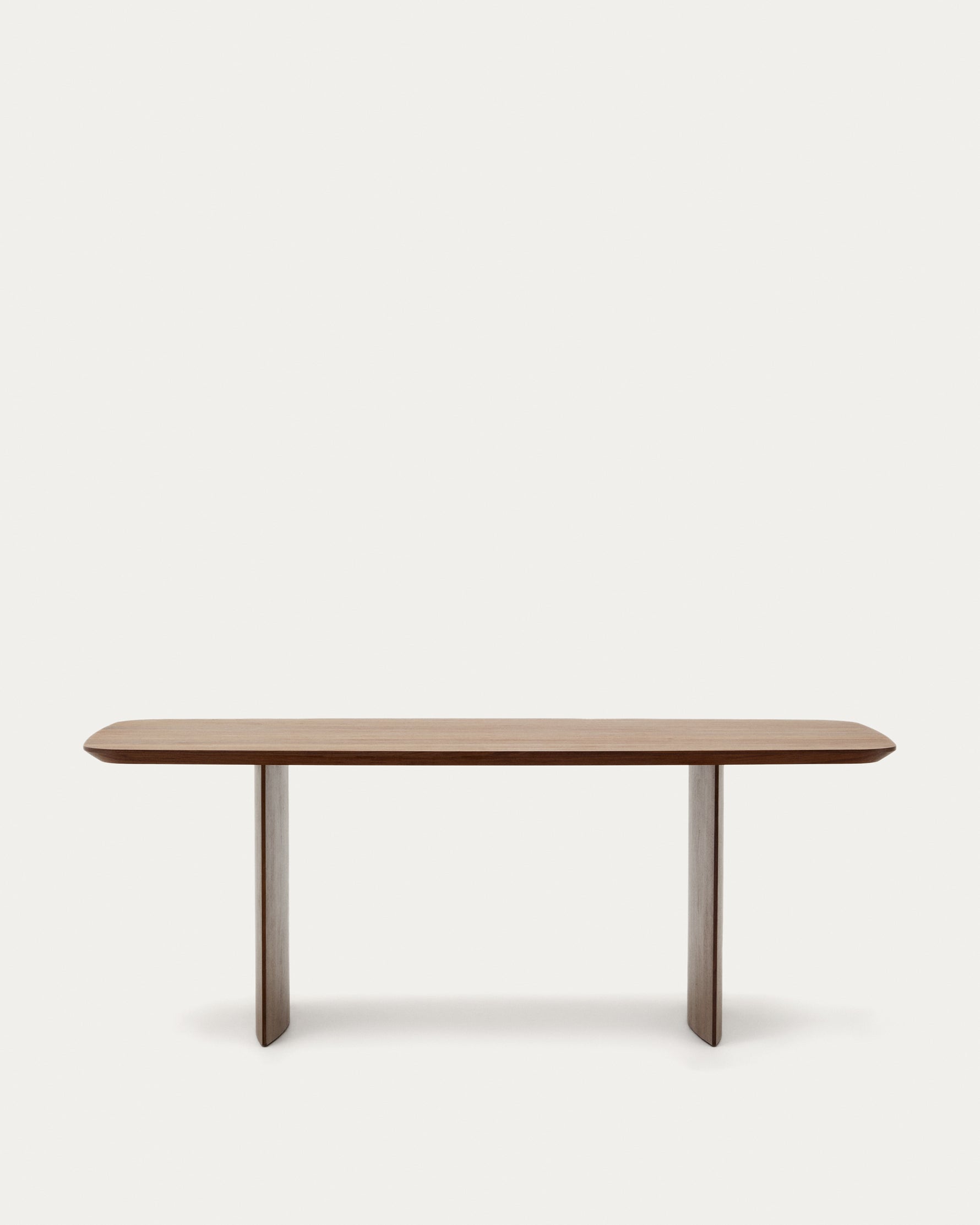 Litto table made from walnut veneer, 200 x 100 cm – Kave Home Korea